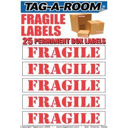 Order Fragile Stickers for Moving and Shipping Boxes.